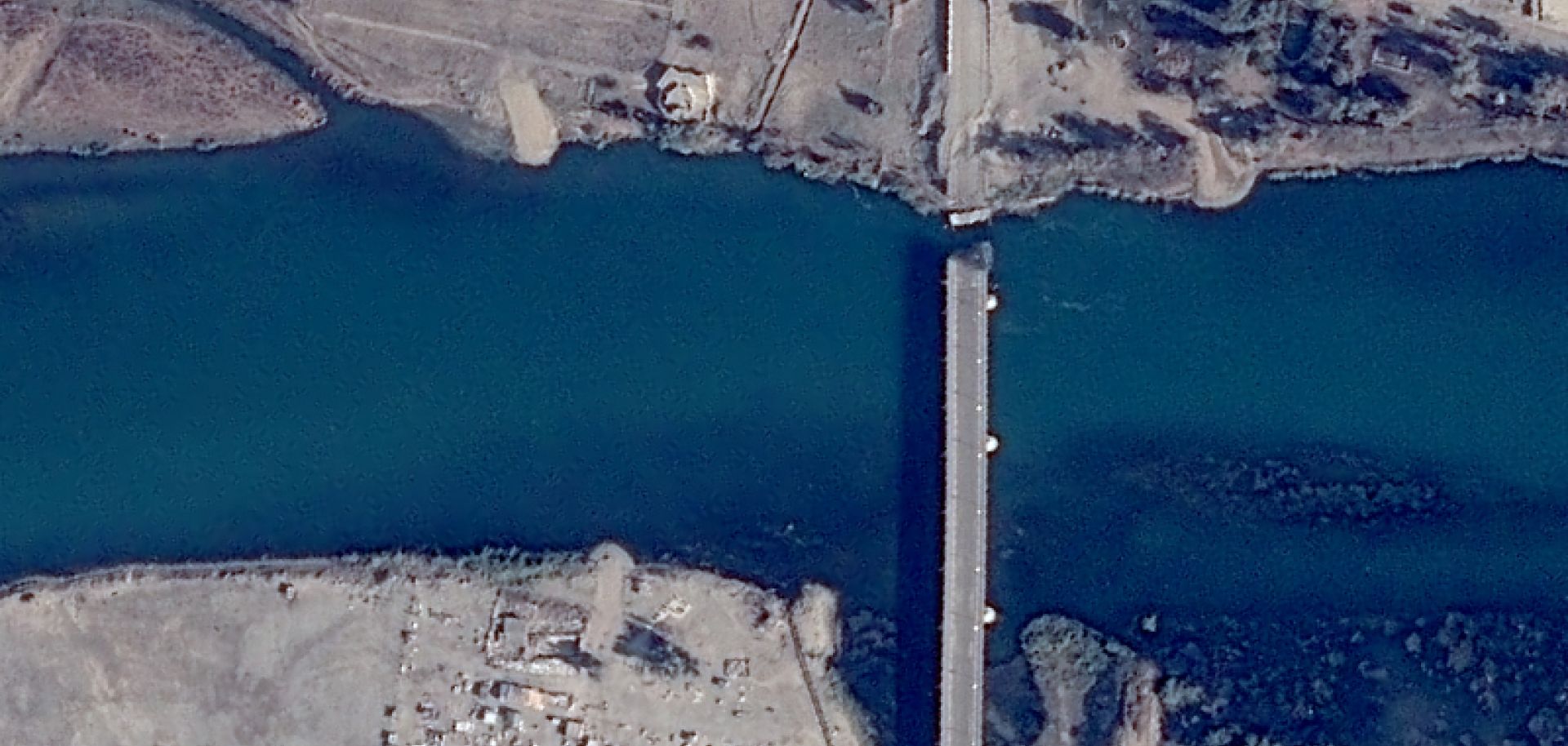 Satellite Imagery: The Cutting of Mosul's Bridges