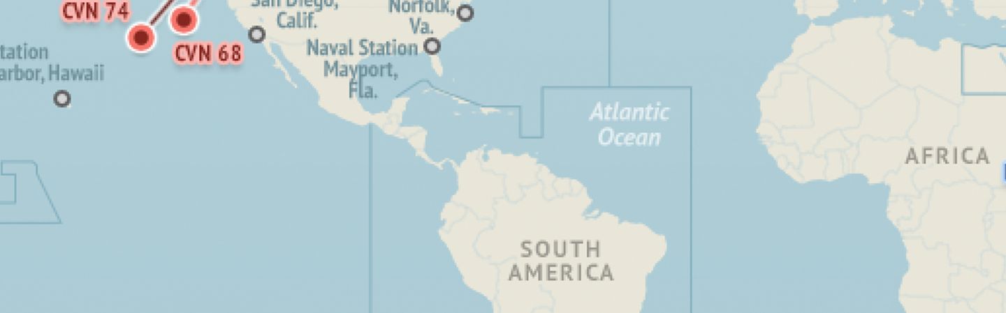 New Navy Map Of The United States Coastline - Map