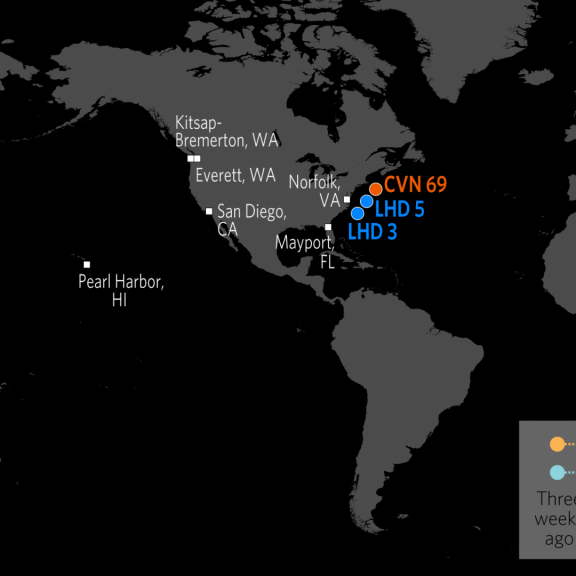 Tracking U.S. Naval Power | Stratfor Worldview